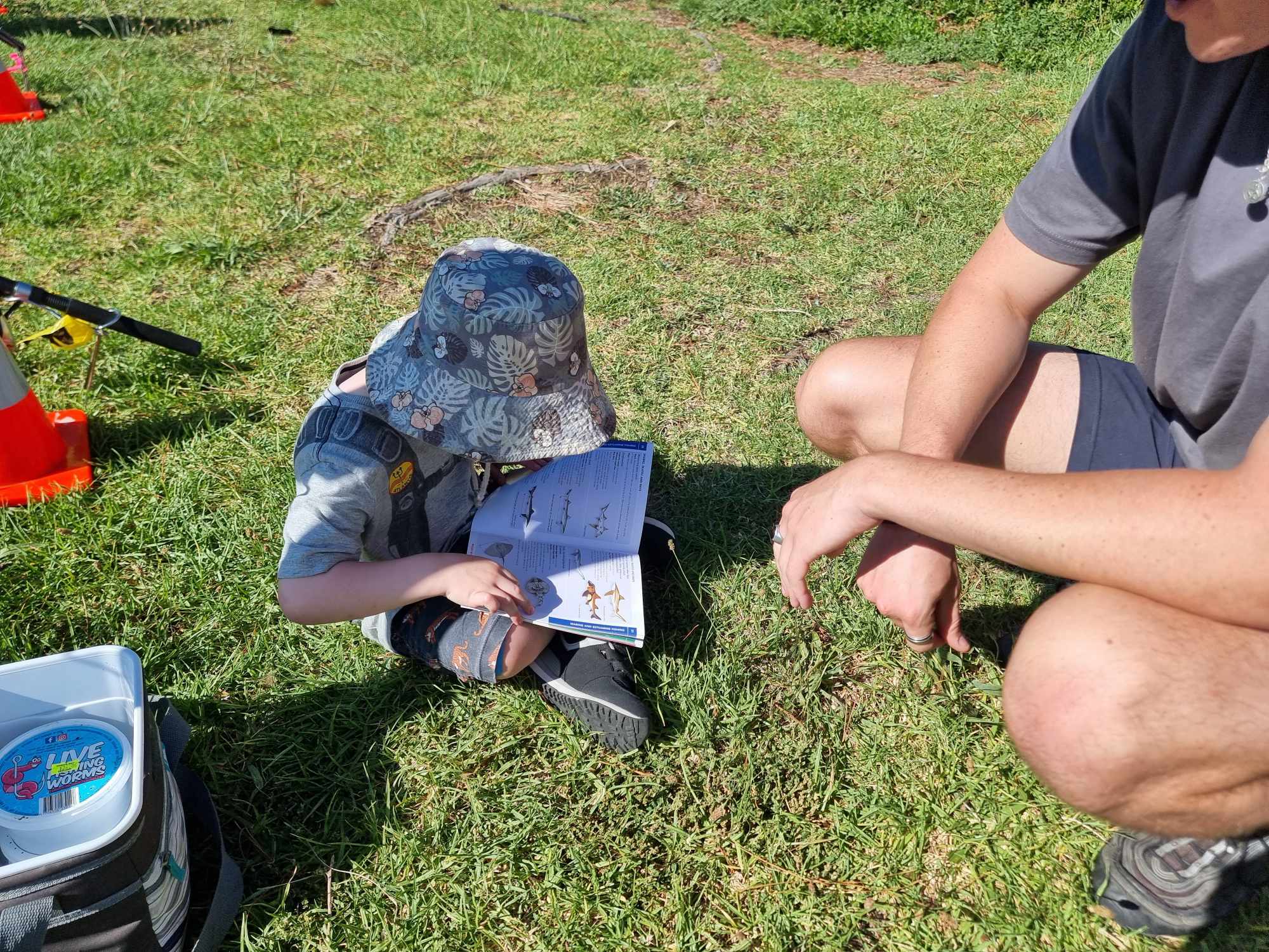 Jude's First Fishing Day at St Leonards Reserve: A Whopping Success ...